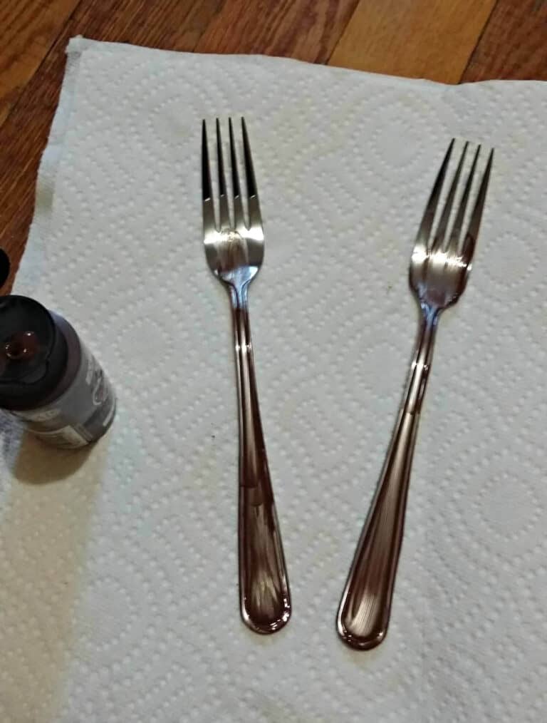 How To Make Pretty Vintage~Look Fork Plant Markers