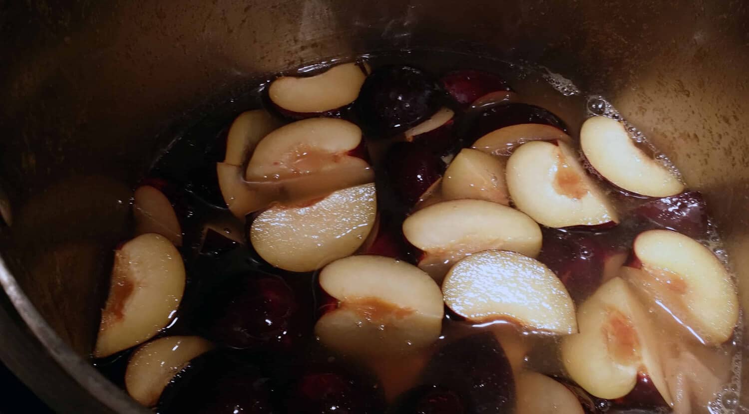 Decadent Spiced Plums {A Canning Recipe}