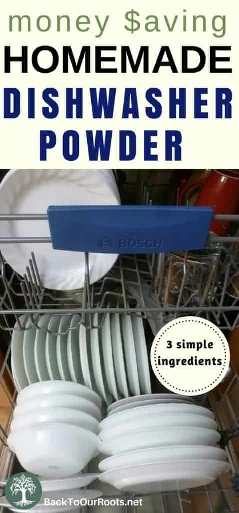 How To Make Your Own Frugal Dishwasher Powder