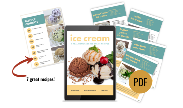 Ice Cream Recipes eBook
